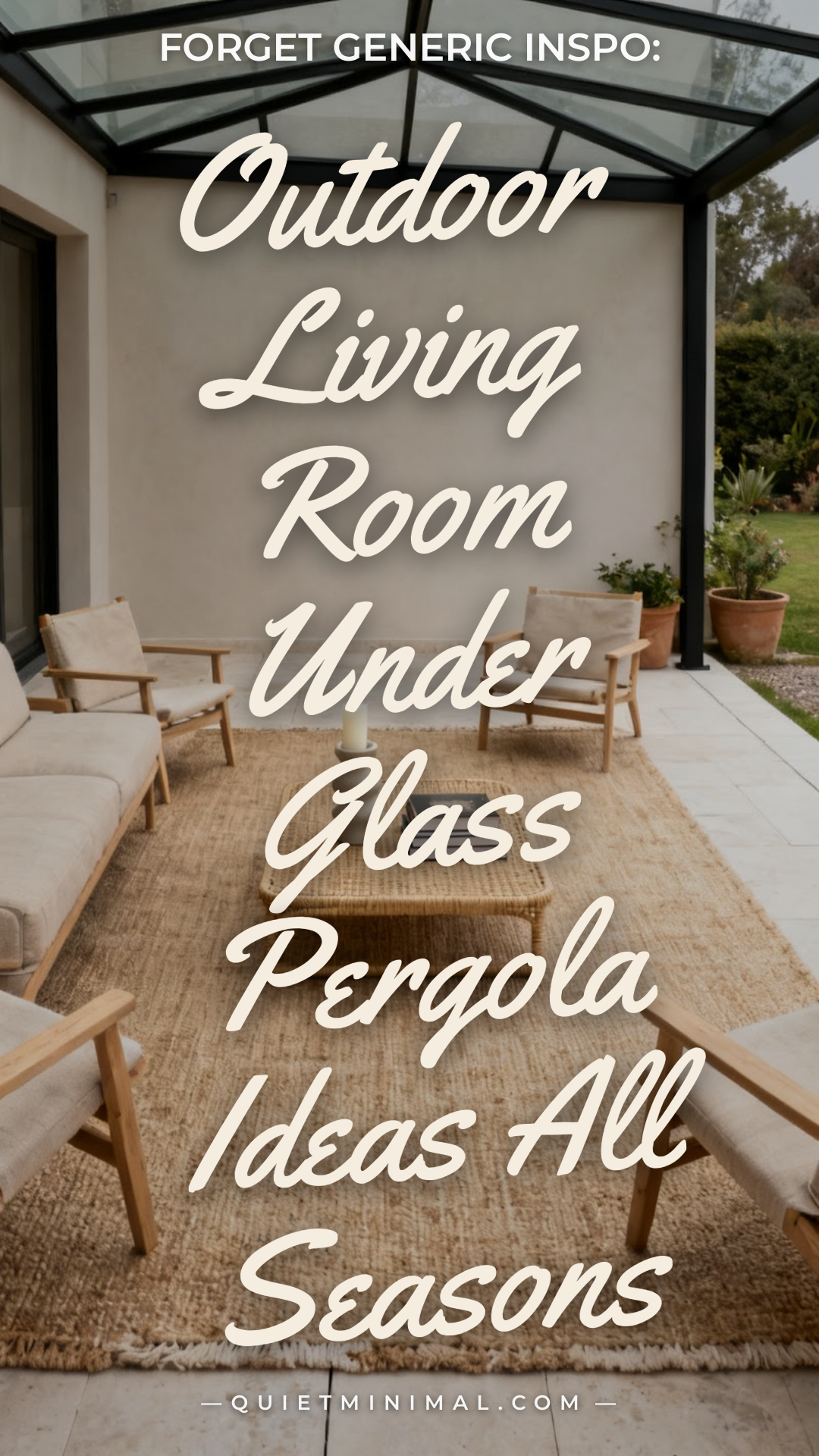 15 Outdoor Living Room Under Glass Pergola Ideas for Every Season ...