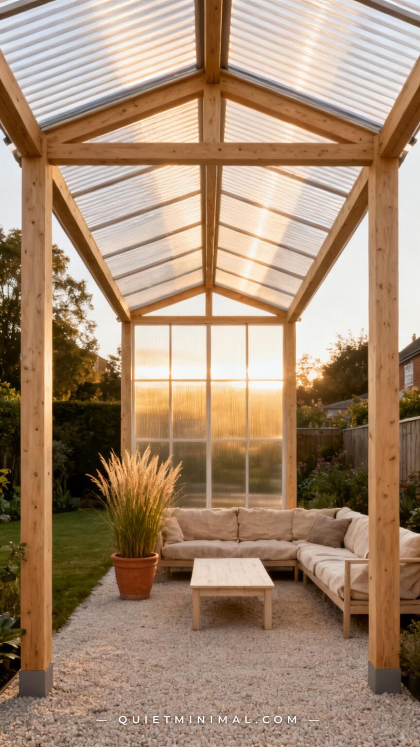 13 Polycarbonate Roof Pergola Ideas for an All-Weather Patio Cover That ...