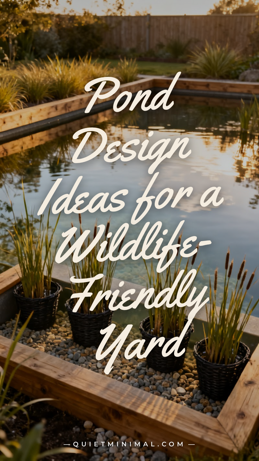 15 Pond Design Ideas for a Wildlife-Friendly Yard (That Actually Work ...