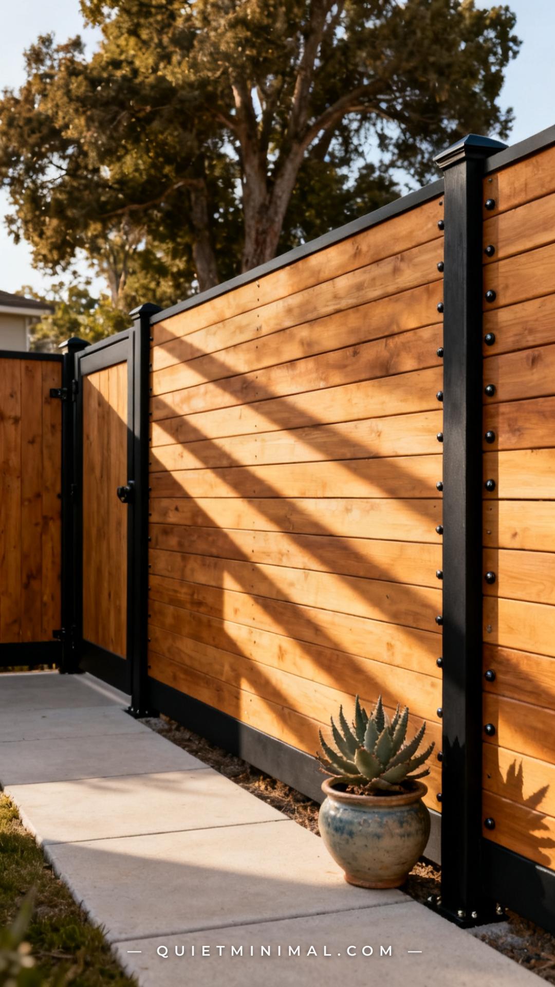 14 Privacy Fence Ideas That Look Expensive on a Budget (But Really Aren ...