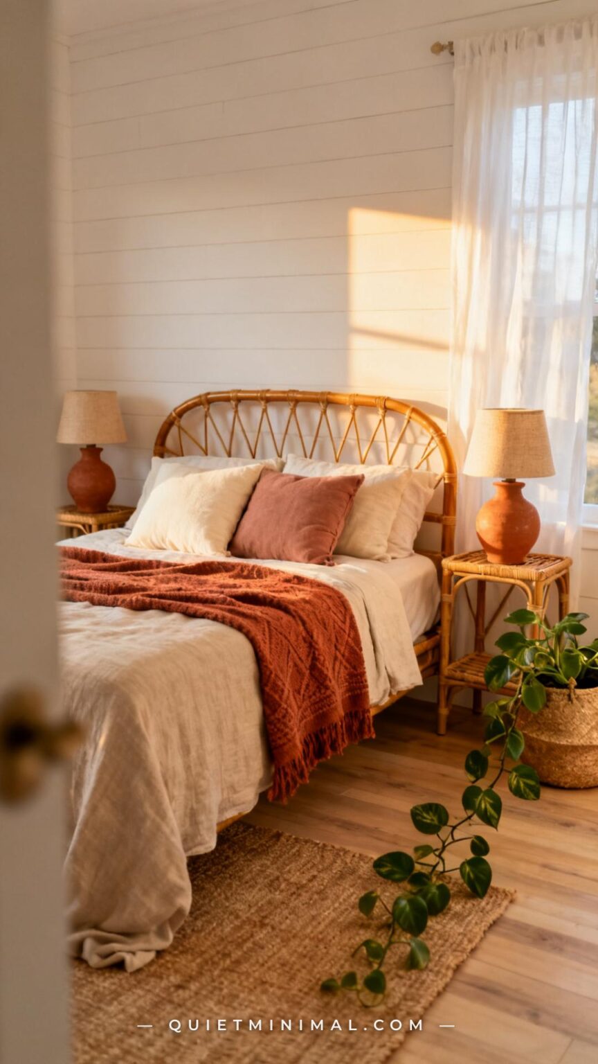 11 Rattan Bedroom Furniture Ideas for a Boho Cottage Aesthetic That ...