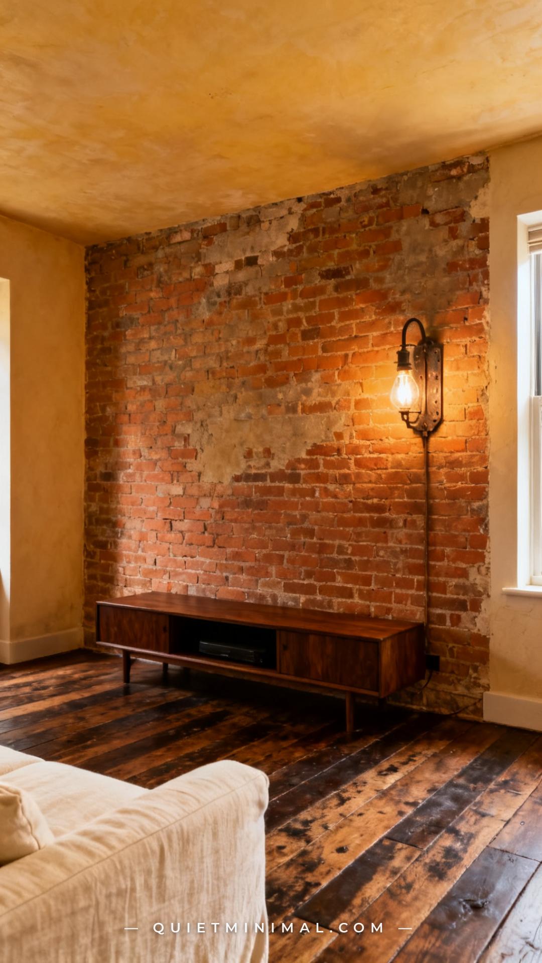 20 Rustic Wabi-Sabi Industrial Living Room Ideas That Actually Feel ...