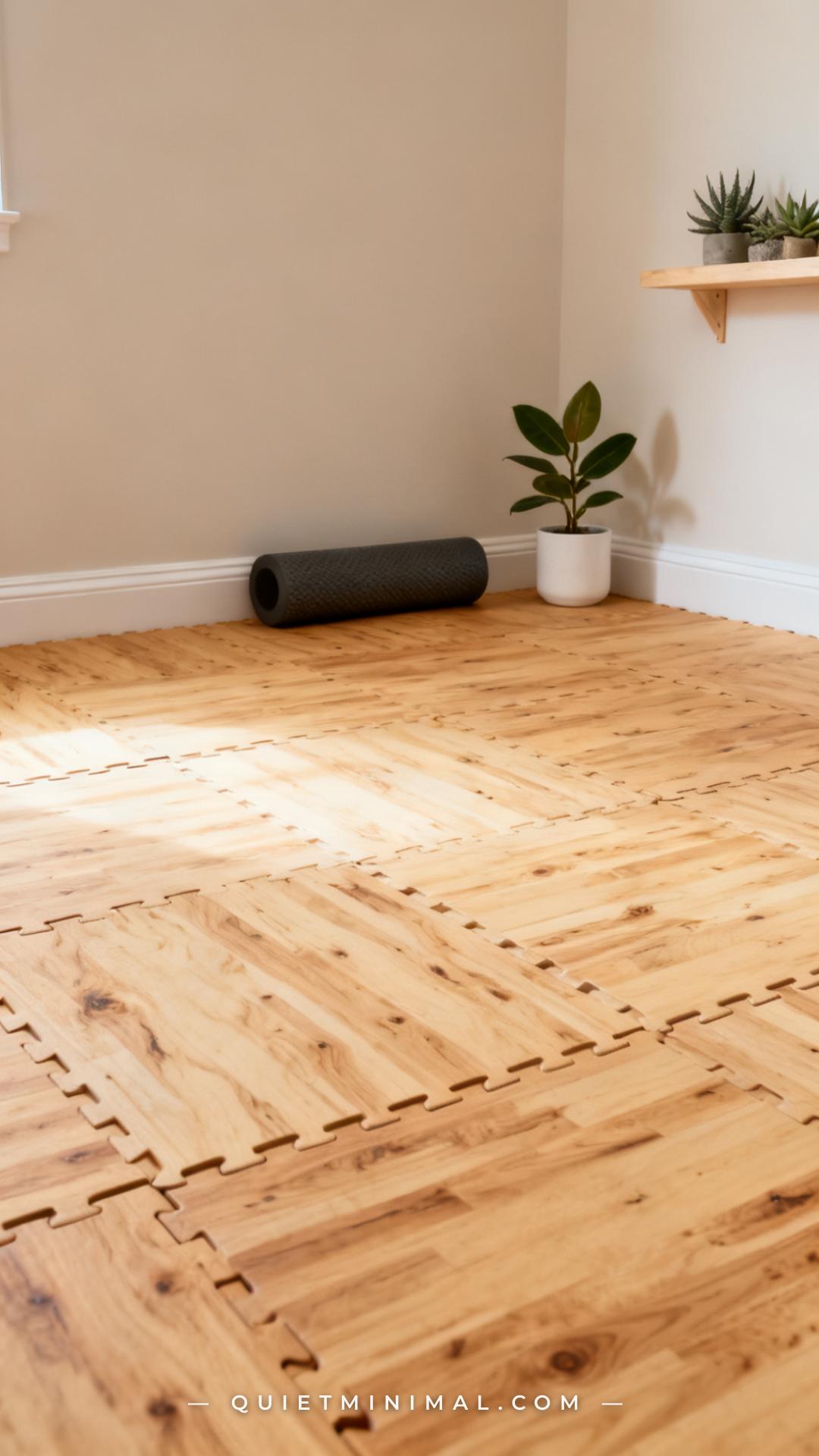 15 Spare Room Gym Ideas with Light Wood and Plants That Actually Look ...